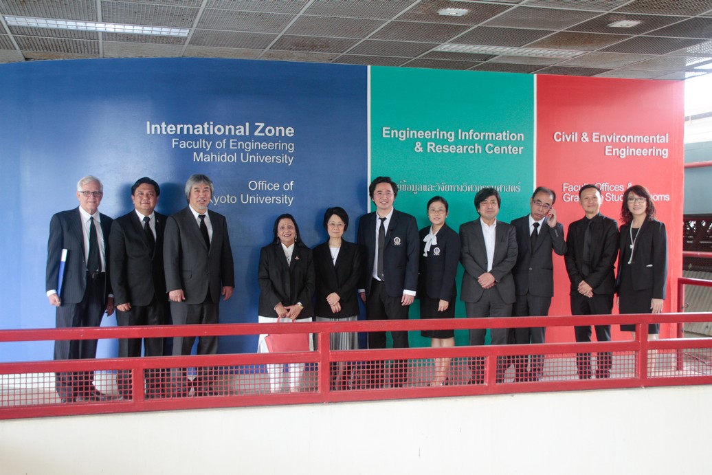 Presidents meeting: Kyoto and Mahidol University - Mahidol Engineering